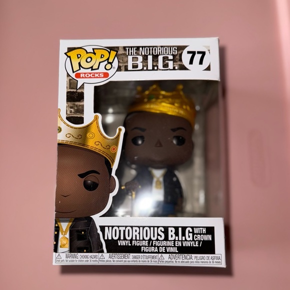 Other | Funko Pop Notorious Big Vinyl Figure With Crown | Poshmark